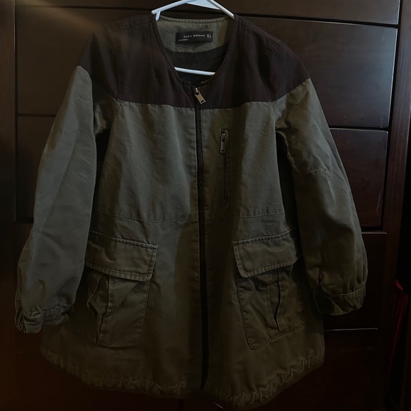 Zara | Tops | Zara Utility Jacket | Poshmark